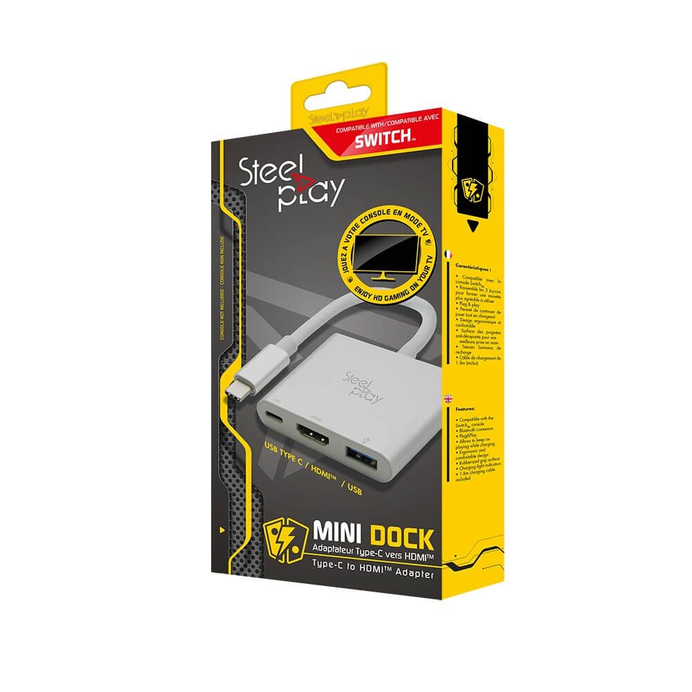 TEST - Mini Dock Steelplay - Switch-Actu