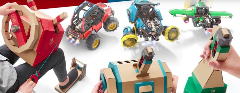 Nintendo Labo 03 : le Kit Véhicules à la loupe - Switch-Actu