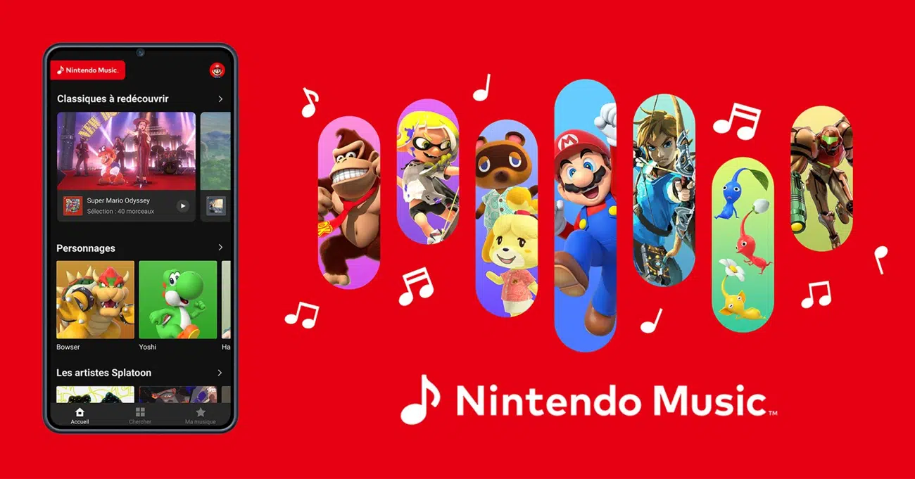 Nintendo Music : deux nouvelles playlists sur l'application - Switch-Actu