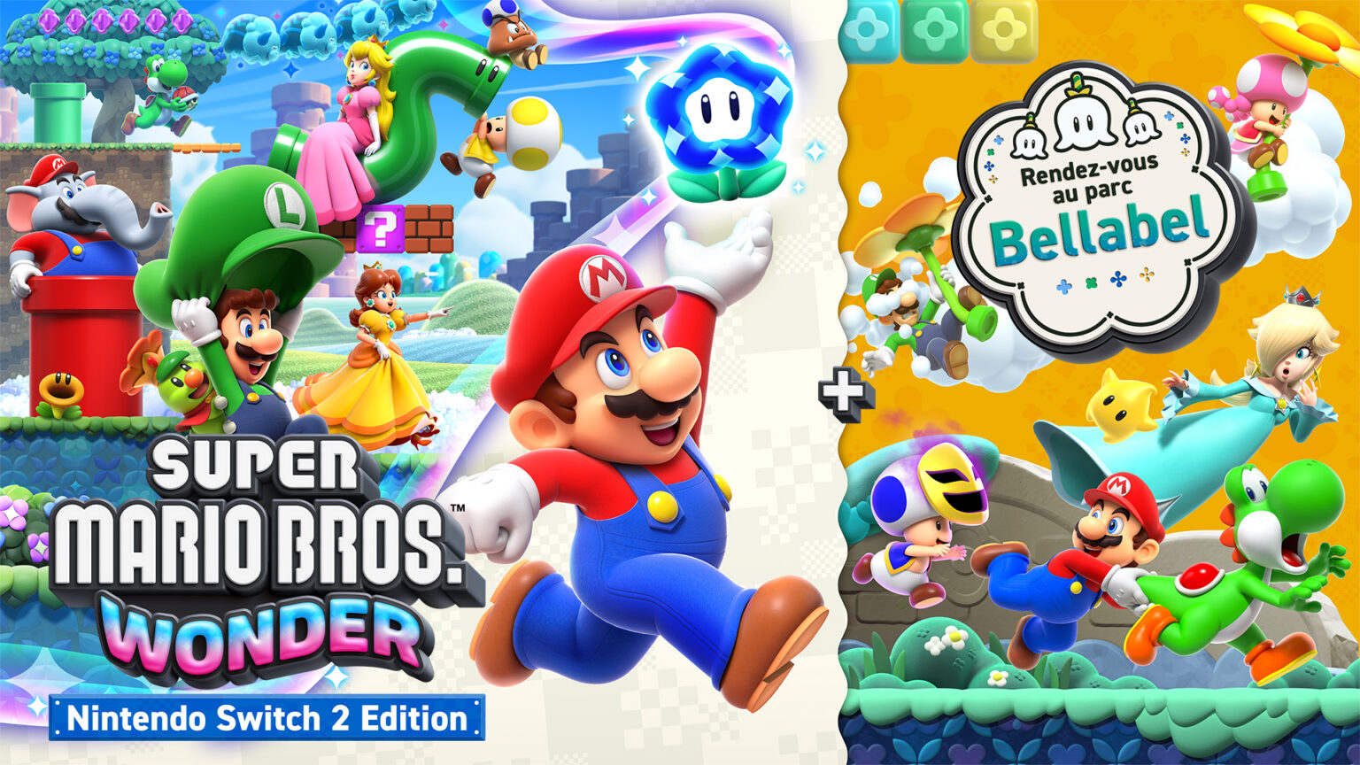 Super Mario Bros. Wonder détaille sa Nintendo Switch 2 Edition - Switch ...